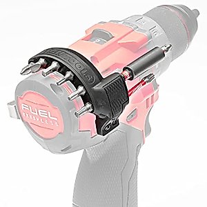 M12 Bit holder for Milwaukee Gen2 Drill Driver - Milwaukee Packout Accessories - Magnetic Bit Holder For M12 Surge Drill Driver - Milwaukee Bit Holder for M12 2503 and 2504(not impact)