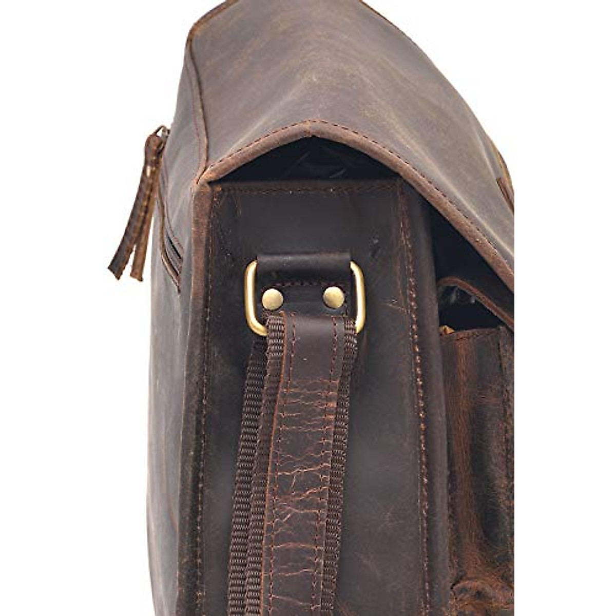 14 Inch Leather crossbody bags Purse Women Shoulder Bag Satchel Ladies Tote Travel Purse full grain Leather