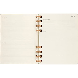 Moleskine 2024 Spiral Academic Planner, 12M, Extra Large, Crush Kiwi, Hard Cover (7.5 x 10)