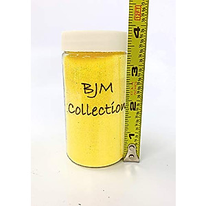 BJM Collection 100 Grams Fine Glitter Powder Bottle Art Craft (Hot Pink)