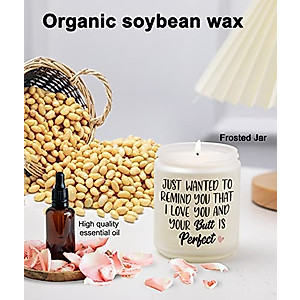 Gift for Her- Funny Valentine Gifts for Girlfriend, Wife- Birthday Gifts for Him, Boyfriend, Husband- I Love You Gifts, Romantic Anniversary, Christmas Gifts for Her, Lavender Scented Candles (7oz)