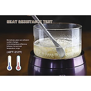 LUXU Glass Salad Bowl 46 oz,Fruit Bowl 29 oz Milk Bowl 15 oz,Set of 3 Glass Mixing Bowl All Purpose Round Serving Bowl Great for Serving Salad,Fruit,Popcorn, Dips,Condiments,Snack,Oatmeal and More