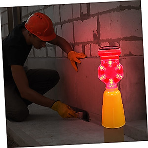 4pcs Signal Light Traffic Flashing Light Solar Warning Strobe Car Beacon Light Solar Strobe Light Warning Light Emergency Strobe Light Car Emergency Light Solar Beacon