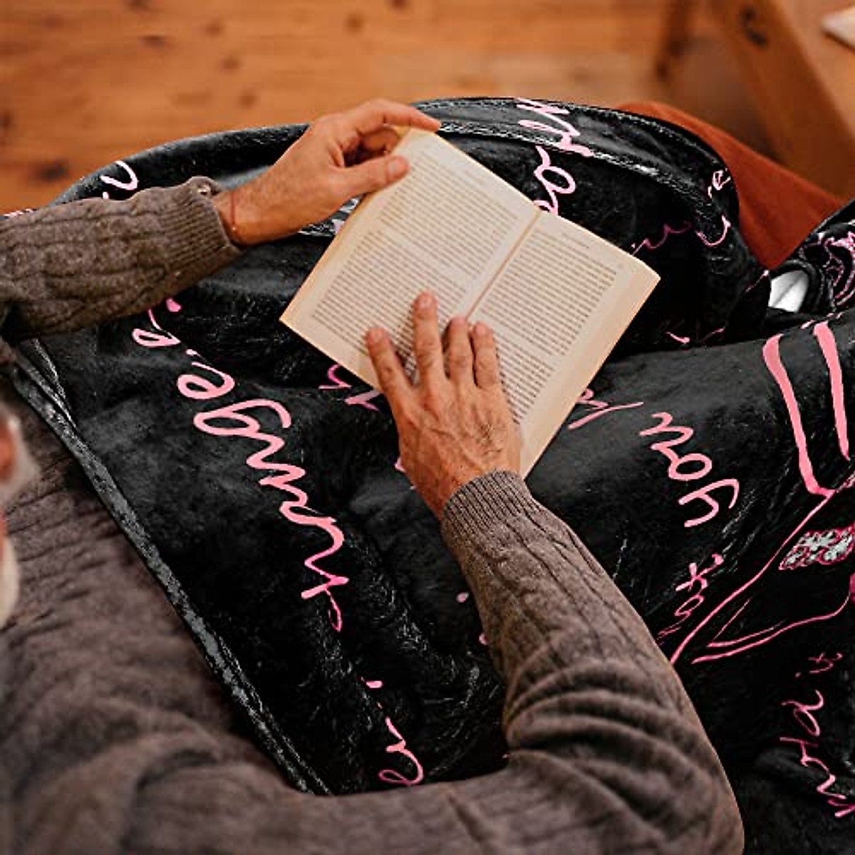 KERAOO Happy 20th Birthday Blanket Gift for Women, 20 Years Old Birthday Ideas Gift for Her, 20th Birthday Christmas Valnetine's Day Throw Blanket Gift for Wife Daughter Girlfriend Friend