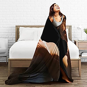 Drew Starkey Ultra Soft Micro Fleece Blanket All Season Fuzzy Warm Throw Blanket for Sofa Chair Couch Bed