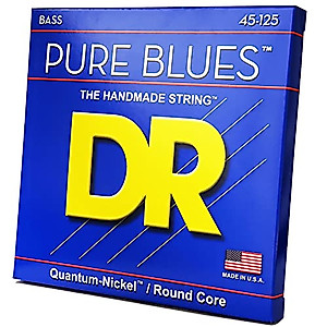 DR Strings PURE BLUES Bass Guitar Strings (PB5-45)