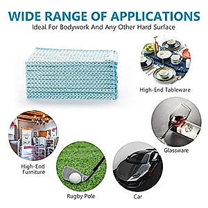 MAKUANG Waffle Weave Towel, Microfiber Waffle Weave Drying Towel Cloth for Car Detailing, Home Kitchen, All-Purpose Streakless Microfiber Cleaning Cloth, 12 x 12 Inches, 8 Pack