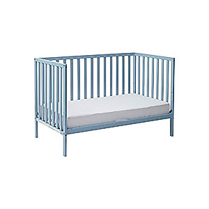 Suite Bebe Palmer 3 in 1 Convertible Crib, Baby Blue