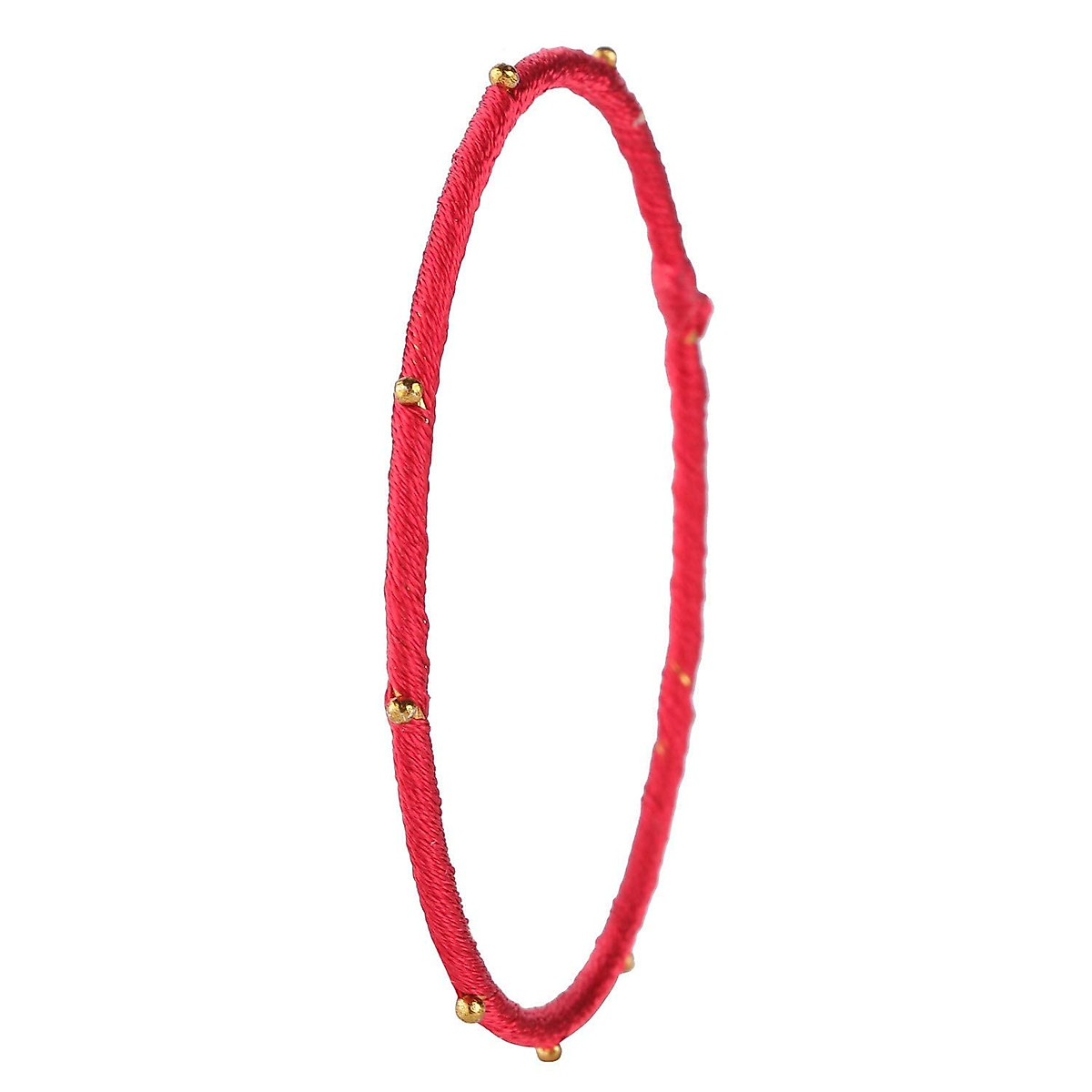 Efulgenz Indian Bangles for Women Indian Silk Thread Bangles Fashion Jewelry Indian Bollywood Gold Tone Beads Silk Thread Wedding Bridal Bracelet Bangle Set for Women (12 Pcs) Size 2.6