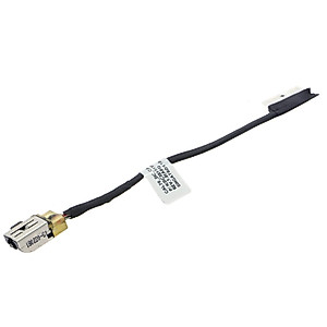 Charging Port DC in Power Jack Cable Replacement for Dell Inspiron 5770 5775 Latitude 3490 3590 E3490 E3590 Vostro 3481 DC301011B00 2K7X2