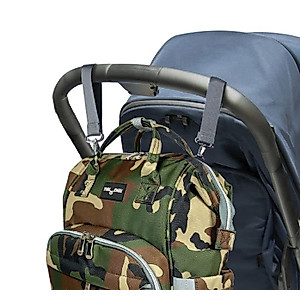 Mr. Peanut's Tili Dili Premium Diaper Backpack with USB Charging Port (Camo)