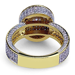 Moca Jewelry Iced Out Personalized Fashion Ring 18K Gold Plated Bling CZ Simulated Diamond Hip Hop Ring for Women (7)