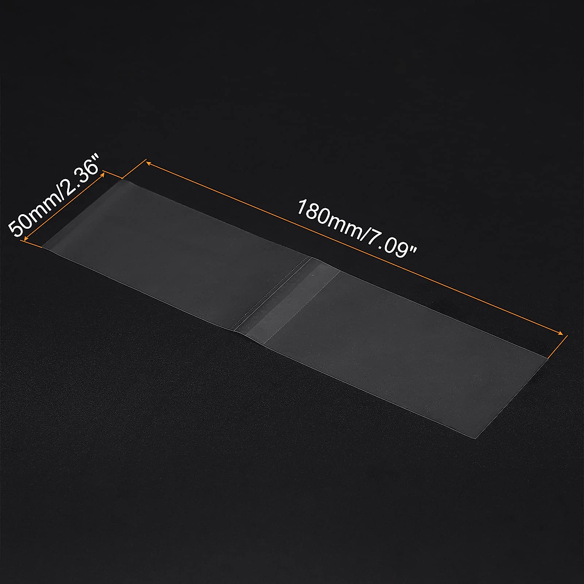 PATIKIL 180x50mm Perforated Shrink Bands, 250 Pack PVC Heat Shrink Wrap Band Fits Cap Diameter 4.29 to 4.49 Inch for Jars Cans, Clear