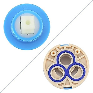 Diameter 35mm Ceramic Faucet Cartridge Replacement for Single Handle Kitchen Basin Shower Faucet Part, Ceramic Faucet Valve