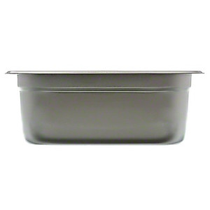Update International (SPH-504) Half-Size, Anti-Jam Steam Table Pan, 4" Deep