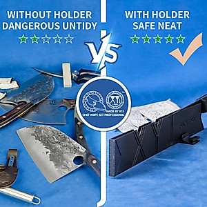 XYJ Slice Cooking Knife With Edge Guards Protector,Kitchen Knife,Japanese Chef Knives,Meat Vegetable Cutting Carving Brisket Knife,Long Blade,Full Tang (11.5 Inch)