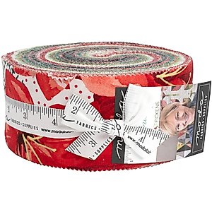 Moda Fabrics Winterly Jelly Roll by Robin Pickens 48760JR