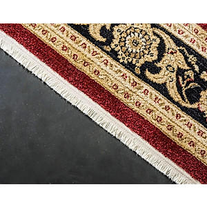 Unique Loom Edinburgh Collection Oriental Traditional French Country Red Area Rug (5' 0 x 8' 0)