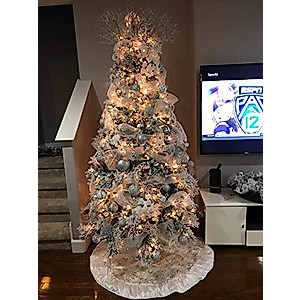 Floral Supply Online - 10 inch x 30 feet Red Metallic Mesh Ribbon. The Exclusive Metallic Red Mesh with A Unique Touch of Color and Sparkle.