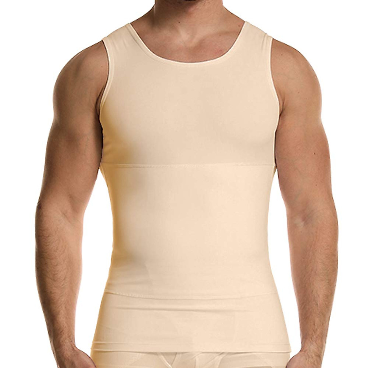 GSKS Mens Body Shaper Compression Tank Top Slimming Shapewear Abdomen Undershirts