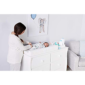 Regalo Baby Basics Infant Changing Pad, White , 31x16x4 Inch (Pack of 1)
