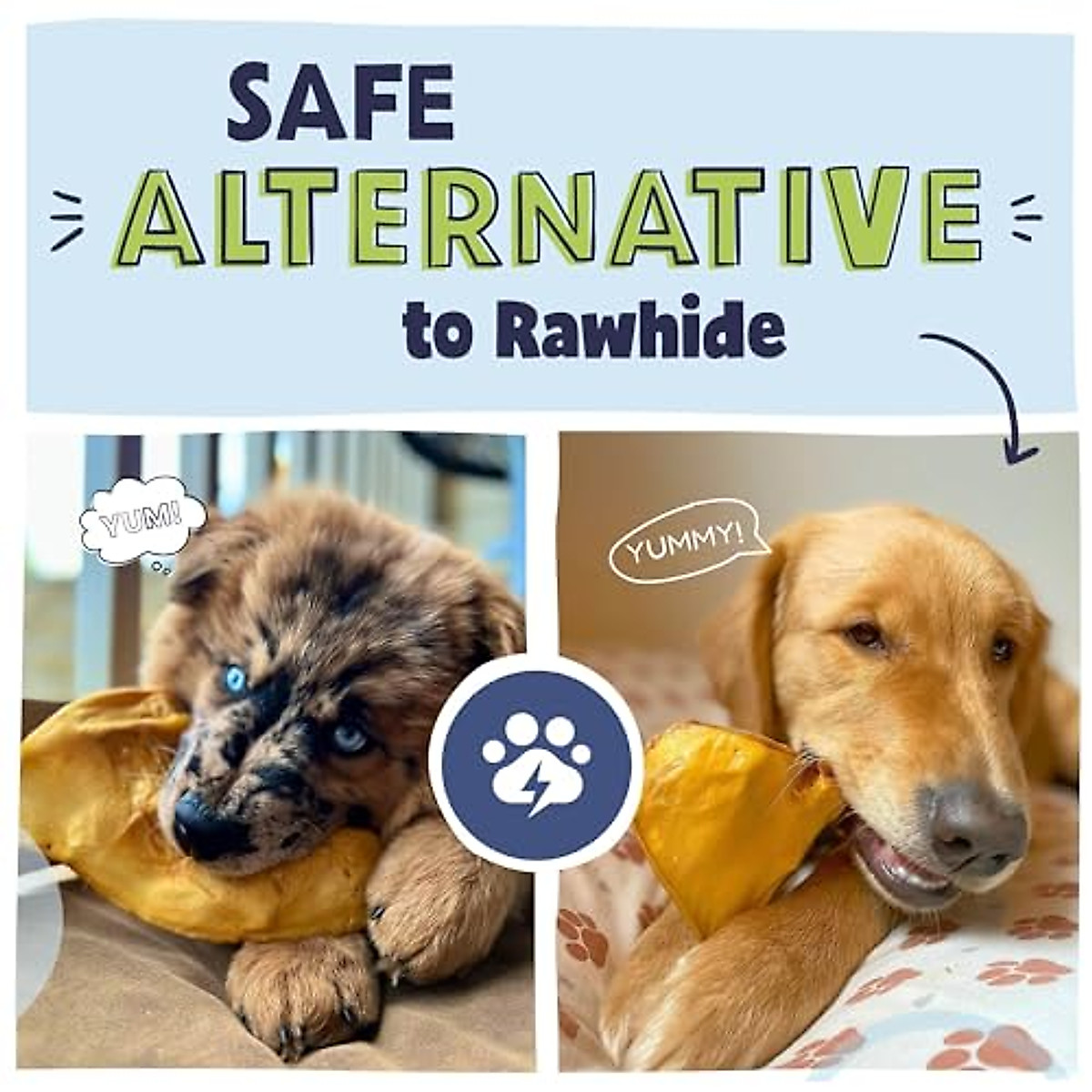 Pawstruck Pig Ears For Dogs-Bulk Pork Dental Treats Dog Chews 10 Ear(s)