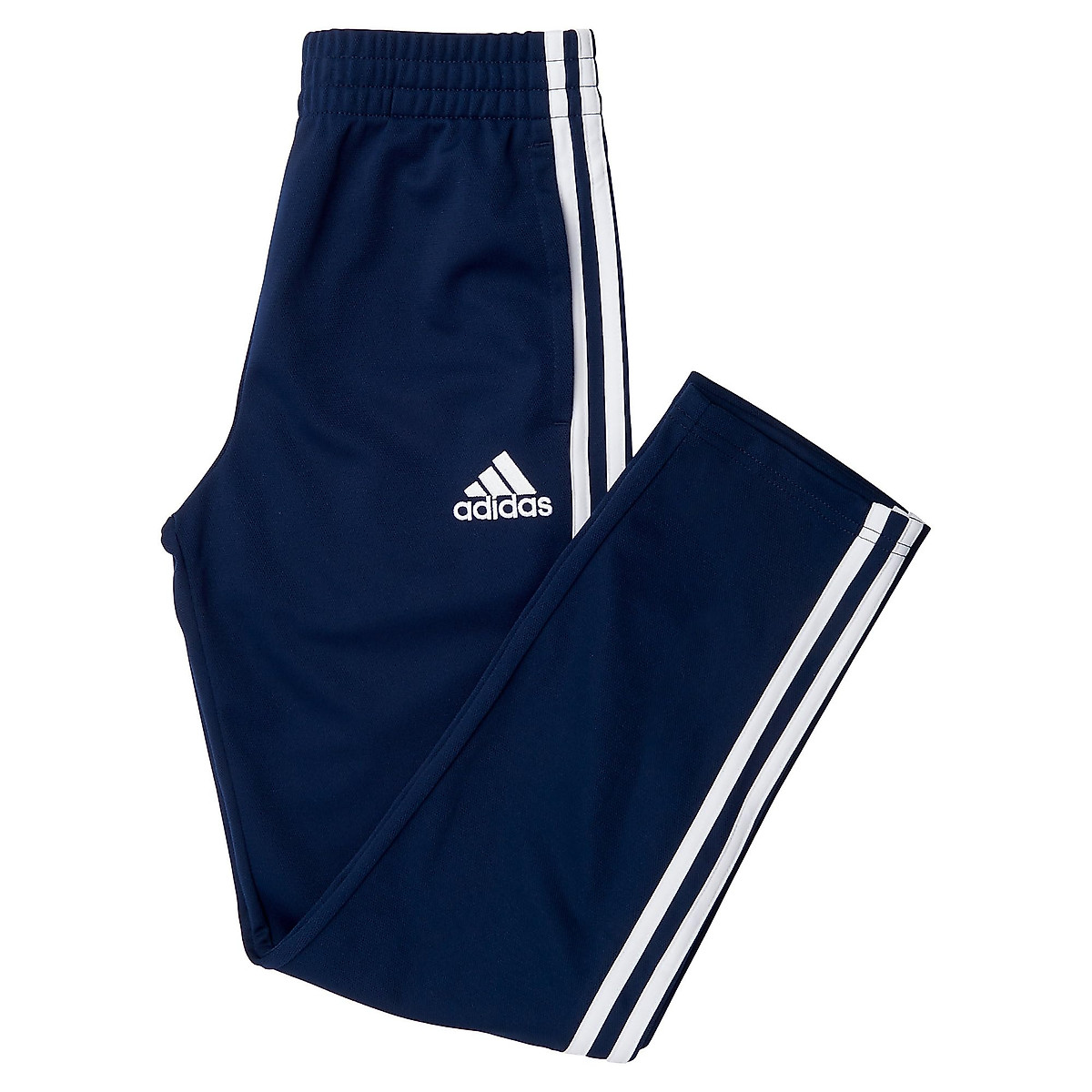 adidas Boys' Tapered Trainer Pant, Collegiate Navy, Small