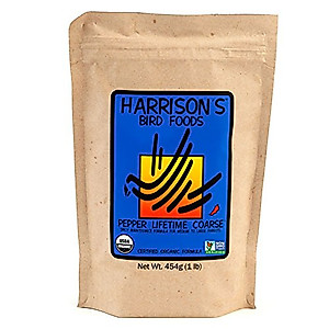 Harrison's Bird Foods Pepper Lifetime Coarse 1lb Certified Organic Formula