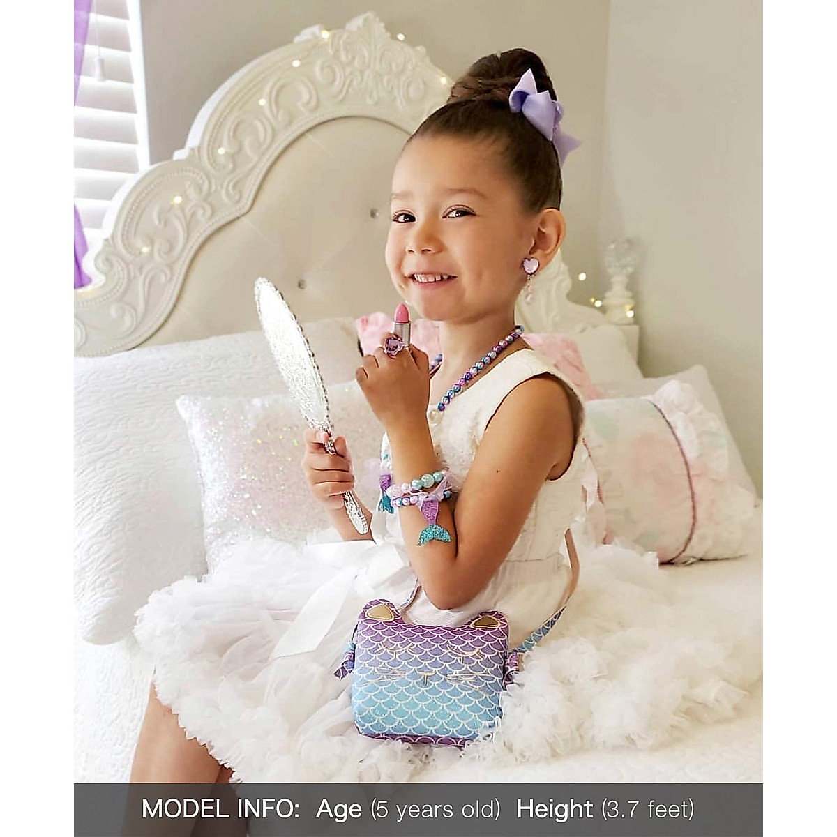 mibasies Toodler Girl Toys Gifts for 2 3 4 5 6 7 8 Years Old Girls Birthday, Easter Basket Essentials Stuffers Little Girl Vanity Set