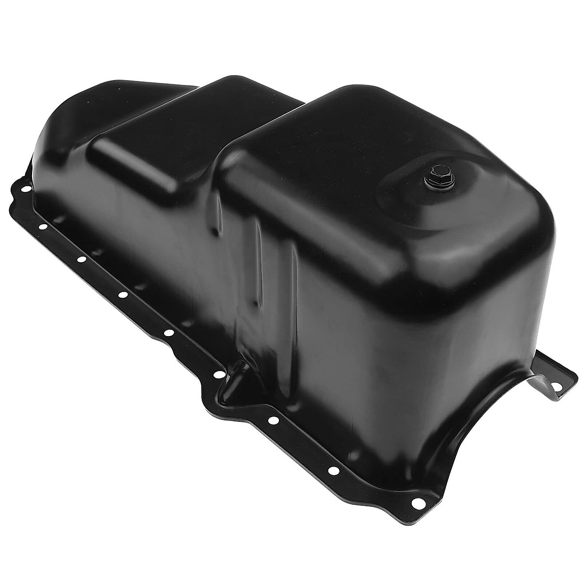 A-Premium Engine Oil Pan Sump with Drain Plug Compatible with Mercruiser OMC Yamaha Marine