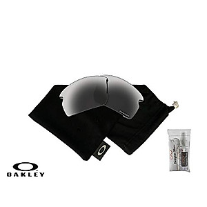 Oakley Original Flak 2.0 OO9295 PRIZM Black Iridium Replacement Lenses For Men For Women+BUNDLE Microfiber Cloth Bag