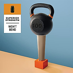 County Line Kitchen - Cold Brew Mason Jar Coffee Maker, Durable Glass, Heavy Duty Stainless Steel Filter and Lid - 2 Quart, (64 oz / 1.9 Liter)