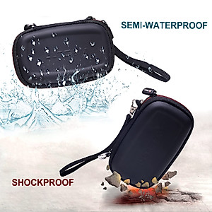 LTGEM MP3 & MP4 Player Case for TIMMKOO/Aiworth/SOULCKER/G.G.Martinsen/Grtdhx/iPod Nano/Sandisk/B Walkman and Other Music Players, Mesh Pocket for USB Cable, Earbuds and Memory Card