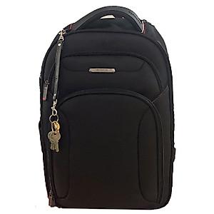 Alban Leather Strap for Wallet Clutch Wristlet Purse Keys Keychain - 2 Clip Strap - Black Silver