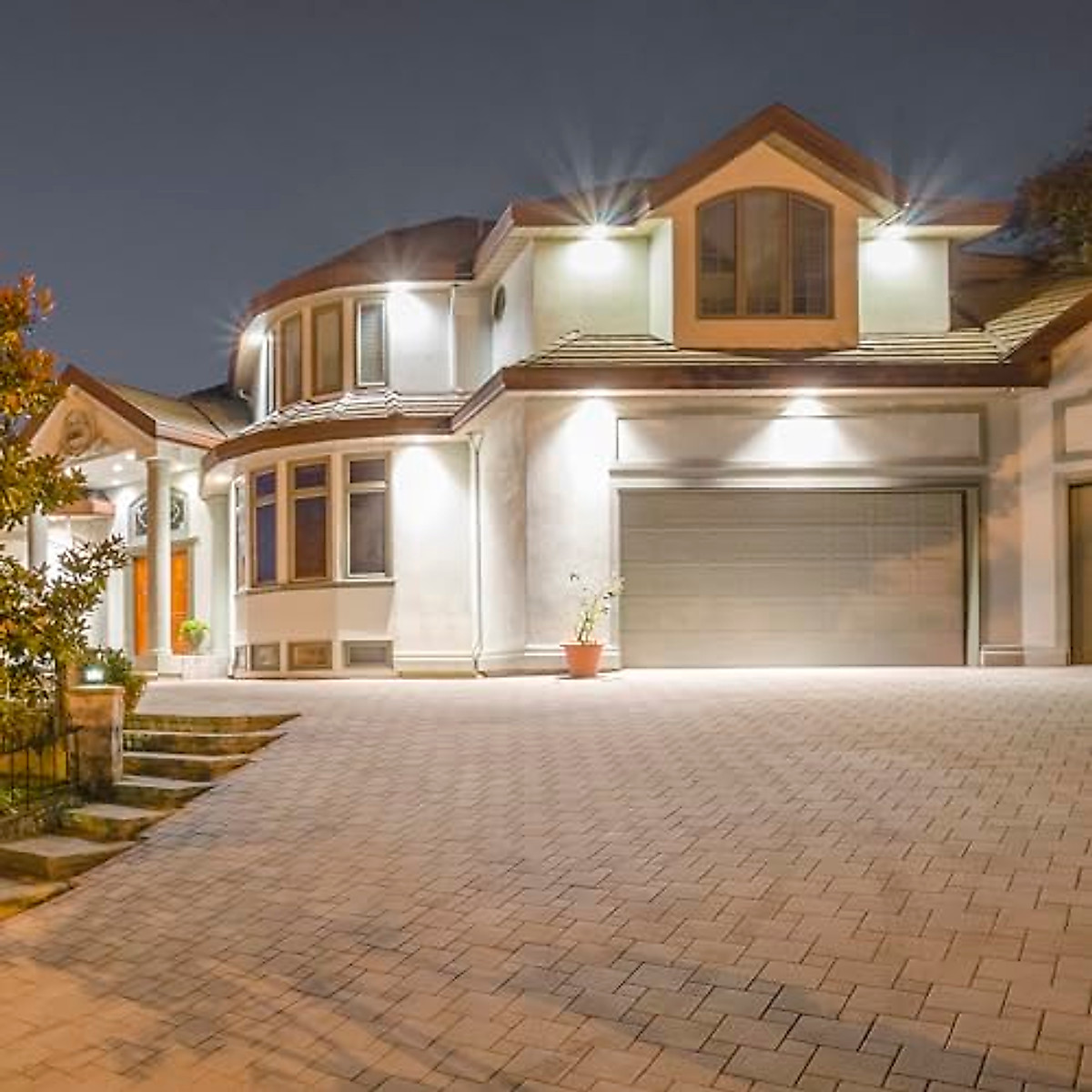 Feit Electric PAR30 LED Light Bulb, 75W Equivalent, Dimmable, Color Selectable 6-Way, E26 Medium Base, 90 CRI, 750 Lumens, Damp Rated Flood Light Bulb, 22-Year Lifetime, PAR30DM/6WYCA/2, 2 Pack