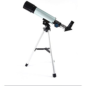 MIANHT Tripod Astronomical Telescope - Astronomical Portable Refracting Telescope, HD High-Power 90x Children's Gift Telescope for Astronomy Beginners, with Phone Adapter