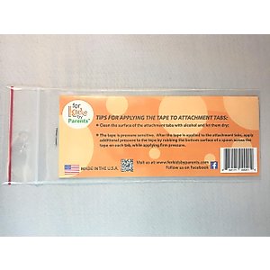 P-FLECTOR® Tape Strip 3-Pack – Replacement Tape Attachment tabs to Extend s Attachment time and usability