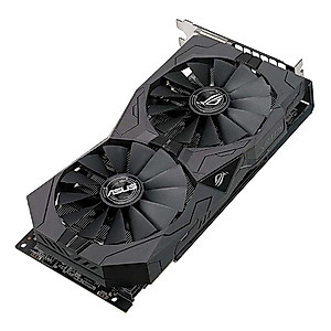 ASUS ROG Strix Radeon Rx 570 O4G Gaming OC Edition GDDR5 DP HDMI DVI VR Ready AMD Graphics Card (ROG-STRIX-RX570-O4G-GAMING)