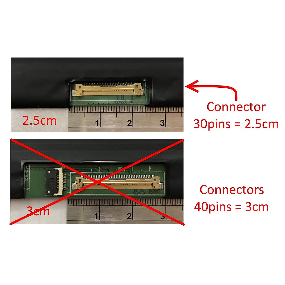 Fullcom New 15.6 inches Compatible with HP Omen 15-AX043DX 15-AX210NR 15-AX243DX fit N156HCA-EAA, N156HCA-EAA Laptop Replacement Screen