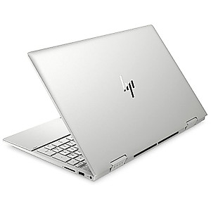 HP Envy x360 15 2-in-1 Laptop 15.6" FHD IPS Touchscreen 11th Gen Intel Quad-Core i5-1135G7 (Beats i7-10710U) 16GB RAM 512GB SSD Backlit Fingerprint HDMI USB-C B&O Win10Pro Silver + HDMI Cable