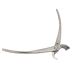OKJHFD 11in Bonsai Tools, Stainless Steel Resistant Easy Branch Cutter Professional Knob Cutter, Straight Edge Pliers Trimmer for Bonsai Modeling