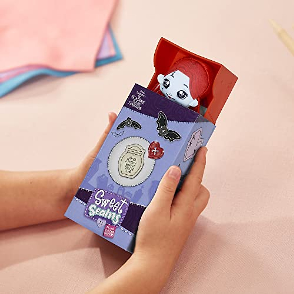 SWEET SEAMS Disney Single Pack Bundle: The Nightmare Before Christmas - Sally & Alice in Wonderland 6" Soft Rag Dolls and Playsets