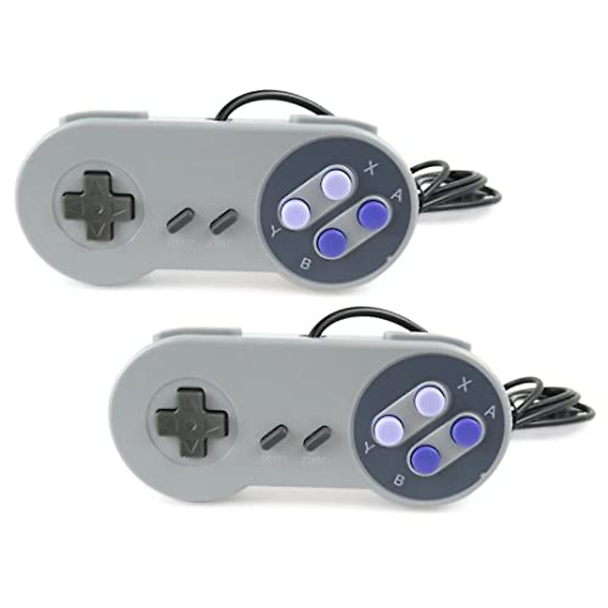 GRABOTE 2 Packs USB Controller For SNES/NES Classic for PC/Windows/iOS/Android