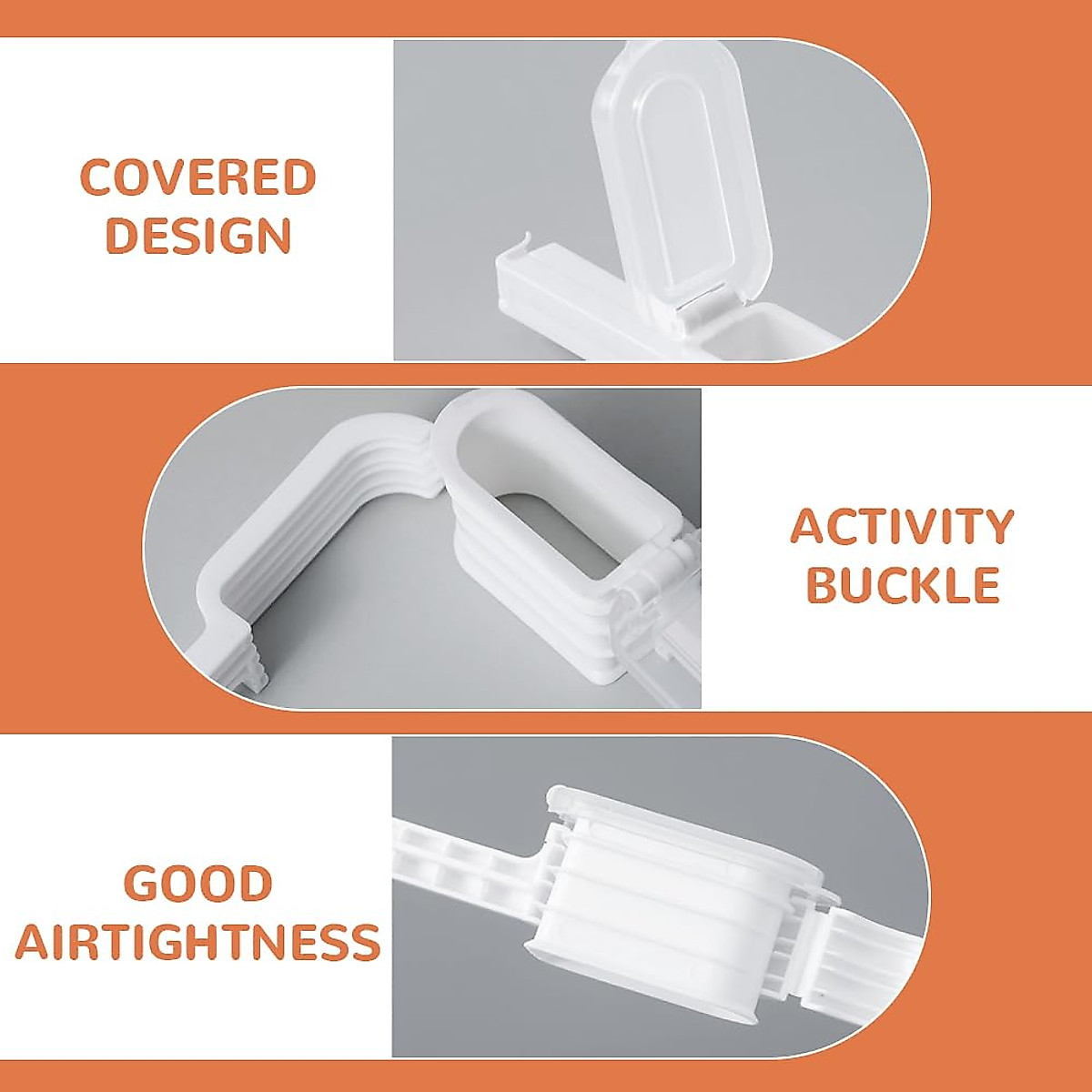 Food Bag Sealing Clip with Pour Spout, 2025 New Bag Clips with Pour Spout Seal and Pour Bag Clip, Upgrade Plastic Cap Sealer Clips Food Storage Organizer for Home Kitchen (A1#Small, 2PCS)