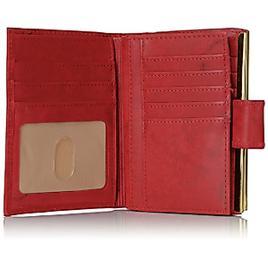 Buxton Heiress Double Cardex� (Red)