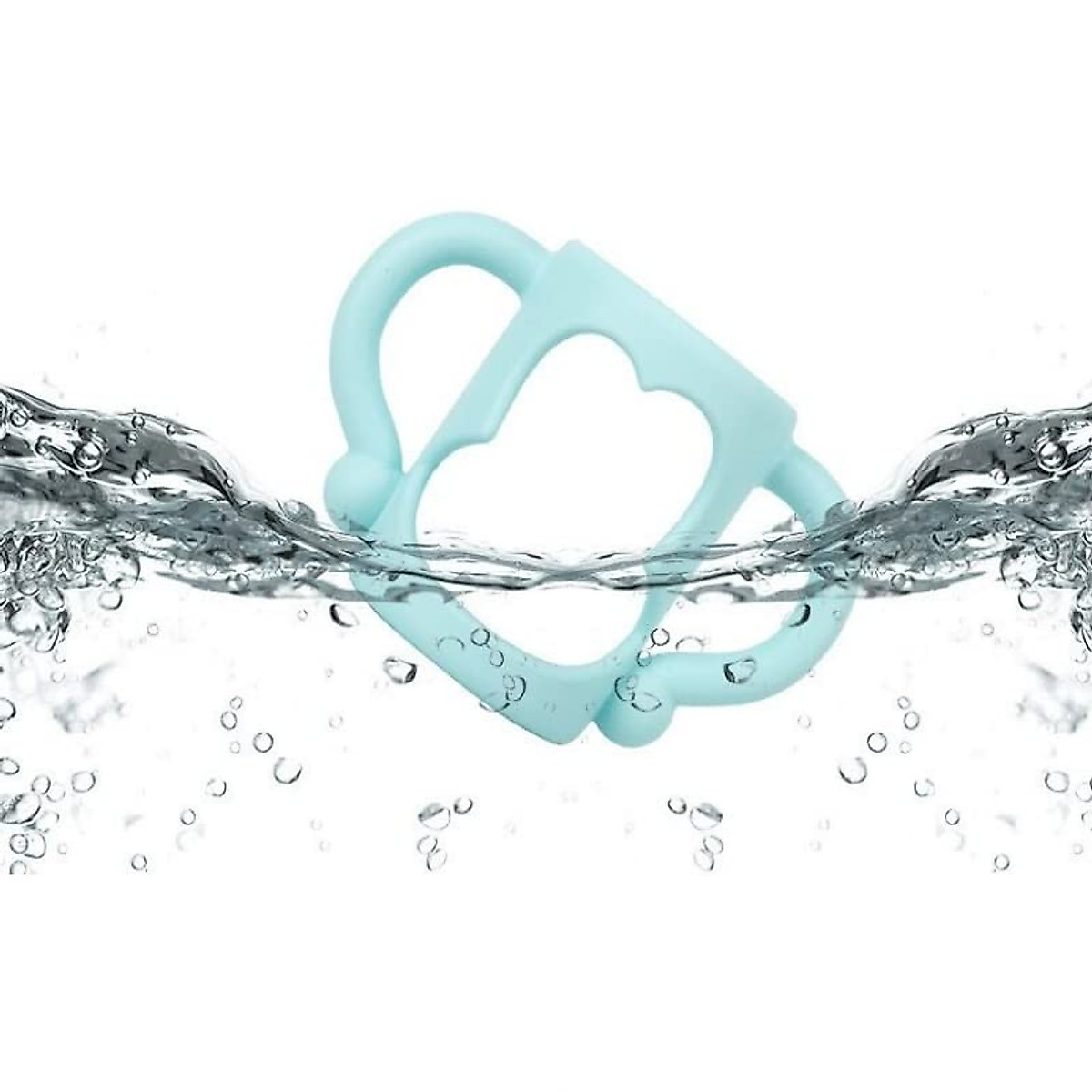 Bottle Handles for Dr Brown Narrow Baby Bottles, Baby Bottle Holder with Easy Grip Handles to Hold Their Own Bottle,Help Baby Transition from Bottle to Cup,BPA-Free Soft Silicone,Pack of 4