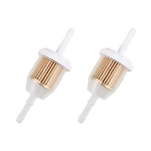 Yapnigeel 2 Pack AM116304 Fuel Filter 25 050 22-S for John Deere Kohler 120-436 GY20709 71-5960 38666 Gravely 21541500 21410800 Replace