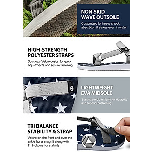 atika Women's Outdoor Walking Sandals, Open Toe Arch Support Trail Hiking Sandals, Strap Sport Sandals Water Shoes, Havana 2 Brown Tan, 8