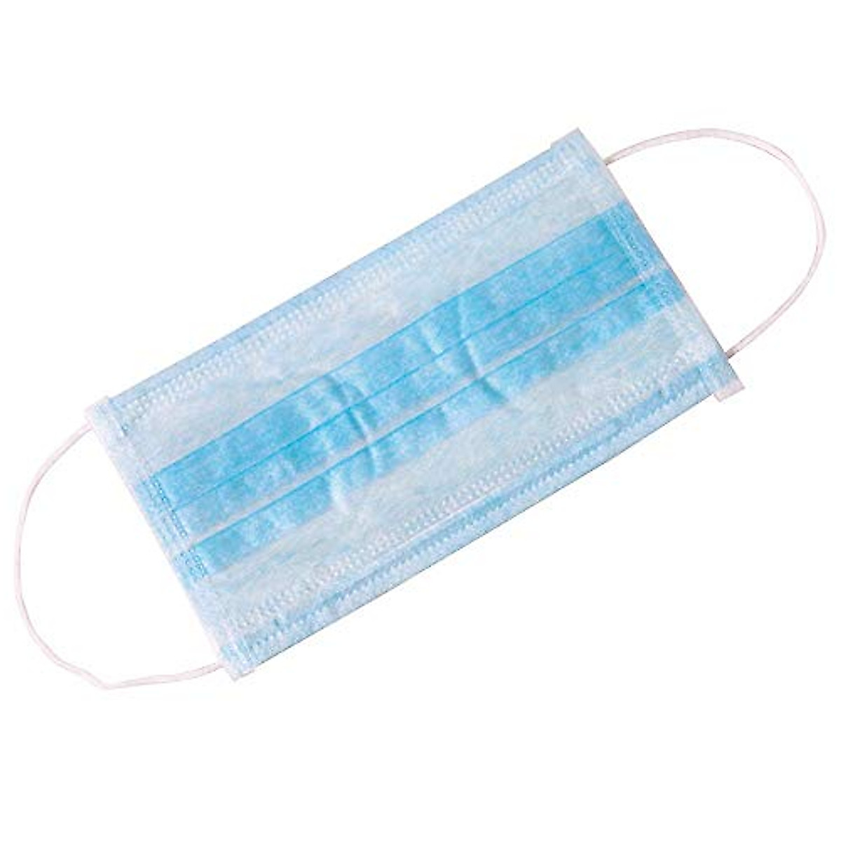 ForPro Single Use Ear Loop Mask, 3-Ply Disposable Non-Woven Face Mask, Latex-Free, Hypoallergenic, Fiberglass-Free, Protects Against Pollen, Dust, 50-Count