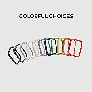 RhinoShield CrashGuard NX Extra Rim [ONLY] Compatible with Apple Watch SE & Series 6/5 / 4 [44mm] & Series 3/2 / 1 [42mm] | Additional Accessory Apple Watch Case - Lavender